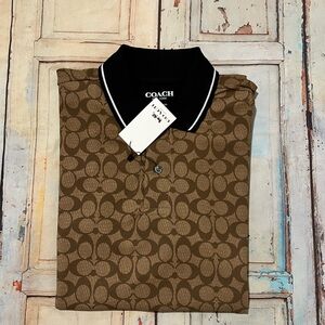 Coach | Shirts | Coach Men Polo Shirt S | Poshmark